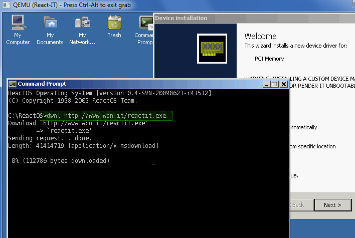 React-IT! , ( Features-Updater for Real Hardware ) - ReactOS Forum